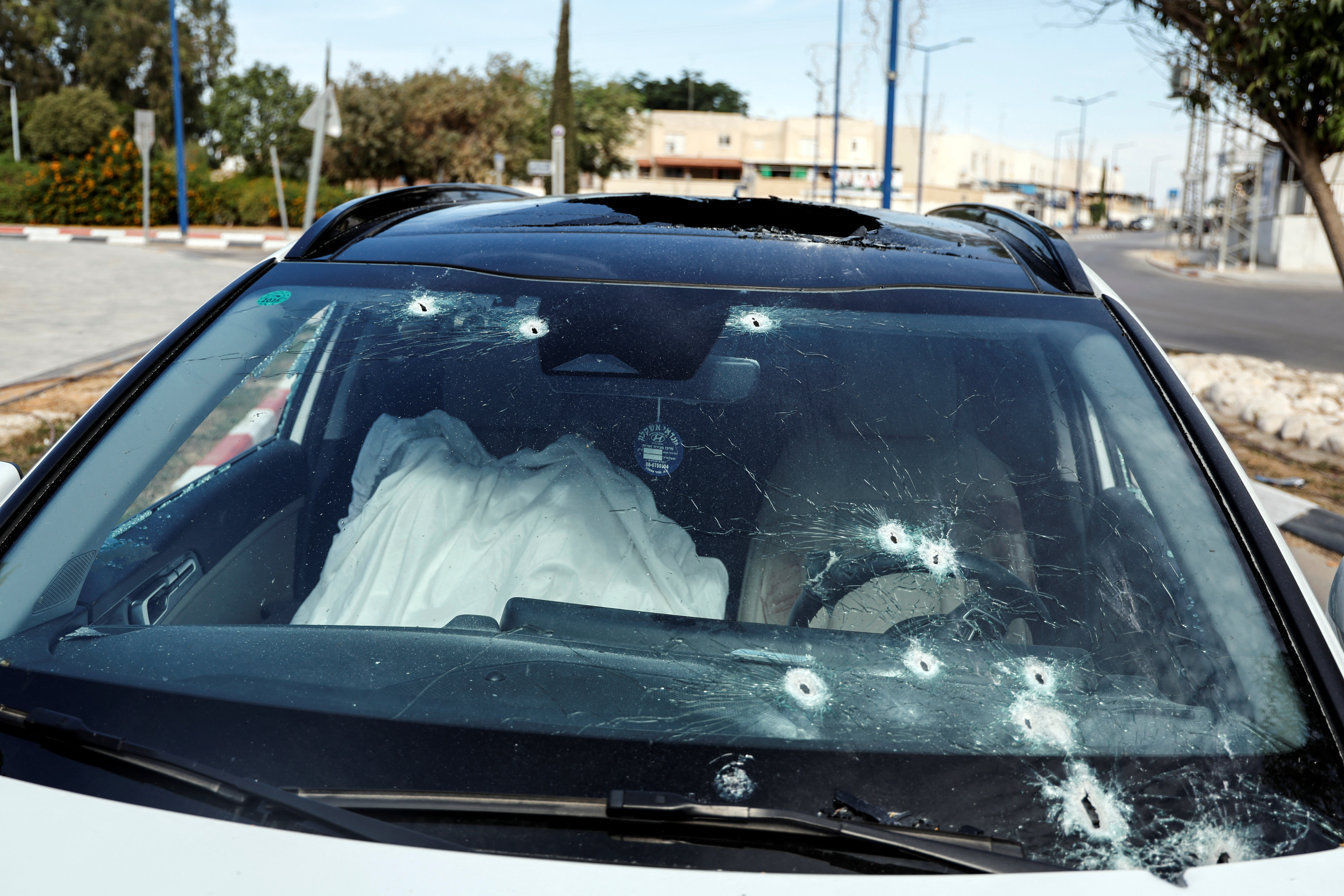 In pictures: Israel 'at war' as Hamas gunmen launch attack from Gaza ...
