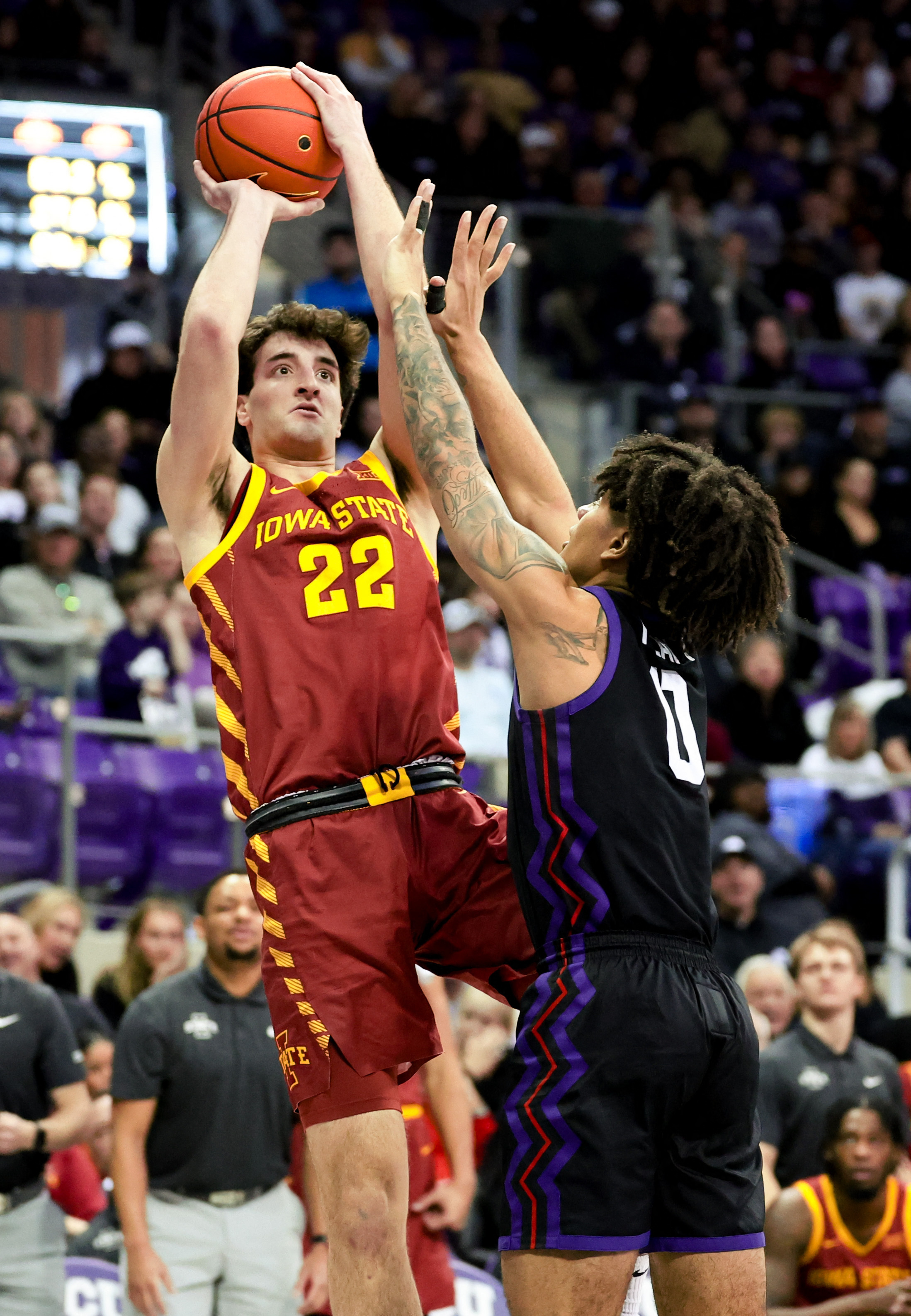 No. 24 Iowa State takes big lead, holds off No. 19 TCU | Reuters